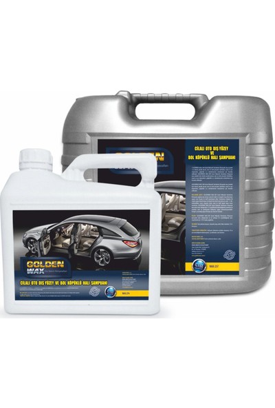 GoldenwaxÇift Etkili 2 kg Halı Yıkama Şampuanı Leke Çıkarıcı