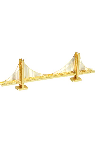 Soico Metal Model Kit Lazer Kesim Brooklyn Köprüsü Altın Rengi Soico Metal Model Kit Lazer Kesim Brooklyn Köprüsü Altın Rengi