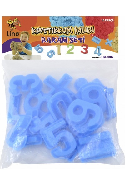 Lino Kinetik Kum Kalıbı Rakam Seti Lino Kinetik Kum Kalıbı Rakam Seti