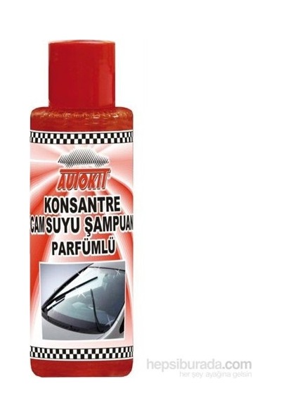 Autokit Konsantre Cam Suyu Şampuanı Parfümlü (5 lt Suda Etkili)