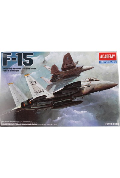 Academy 12609 1/144 F-15 Savaş Uçağı Maketi