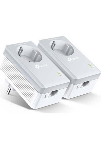 TP-Link TL-PA4010P KIT AV600 AC Güç Soketli Powerline Adaptör Başlangıç Kiti TP-Link TL-PA4010P KIT AV600 AC Güç Soketli Powerline Adaptör Başlangıç Kiti