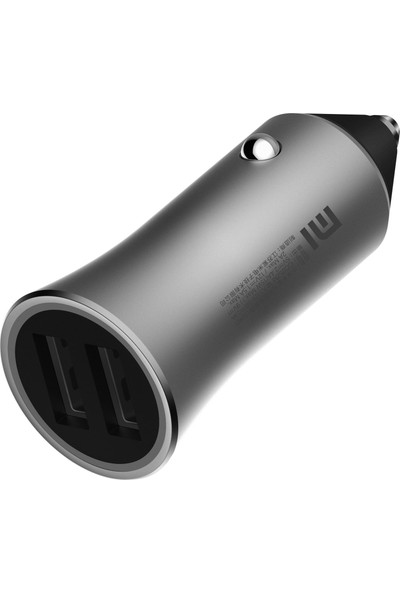 Xiaomi Mi 18W Çift USB Çıkışlı Hızlı Araç Şarj Cihazı