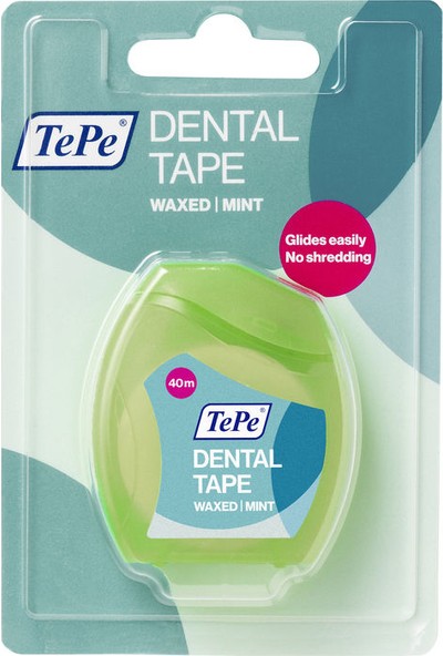 Tepe Diş İpi Mumlu Naneli Dental Tape Waxed Mint 40 m