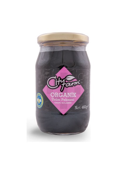 City Farm Organik Üzüm Pekmezi 460 gr