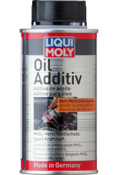 Liqui Moly Oil Additive Mos2+ Motor Yağ Katkısı 200 Ml. 1012 Liqui Moly Oil Additive Mos2+ Motor Yağ Katkısı 200 Ml. 1012