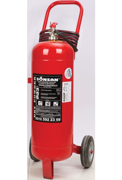 SÖNSAN ABC TOZLU YANGIN SÖNDÜRME CİHAZI 25 Kg. SÖNSAN ABC TOZLU YANGIN SÖNDÜRME CİHAZI 25 Kg.