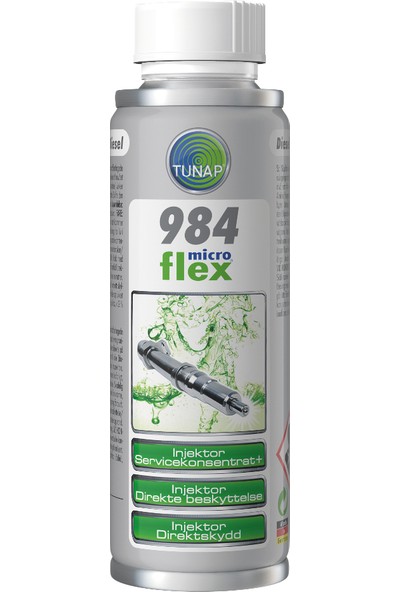 Tunap 984 Microflex Dizel Yakıt Katkısı 200 Ml. Tunap 984 Microflex Dizel Yakıt Katkısı 200 Ml.