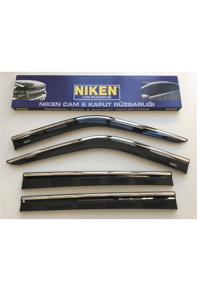 Niken Fiat Doblo 2 Kromlu Cam Rüzgarlığı 2010 Sonrası Uyumlu Niken Fiat Doblo 2 Kromlu Cam Rüzgarlığı 2010 Sonrası Uyumlu