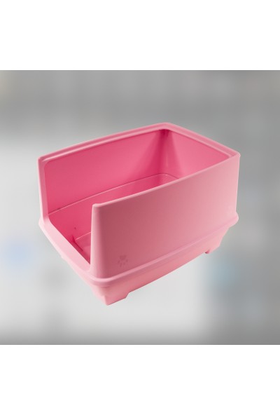 Wodoti Relax Yarı Kapalı Kedi Tuvaleti (Fashıon) Pembe Wodoti Relax Yarı Kapalı Kedi Tuvaleti (Fashıon) Pembe
