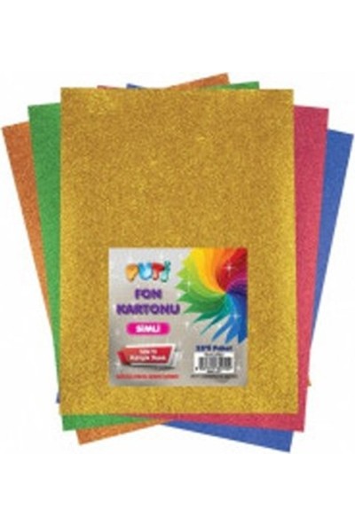 Puti Simli Fon Kartonu 50X70 Cm 25 Li Karışık Puti Simli Fon Kartonu 50X70 Cm 25 Li Karışık