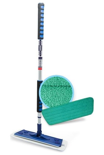 Silva Mikrofiber Tek Islak Bezli Mop set Silva Mikrofiber Tek Islak Bezli Mop set