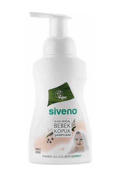 Siveno Bebek Köpük Şampuan 250ml