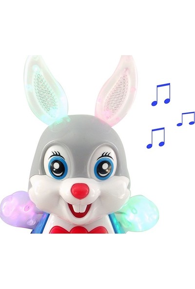 Metaş Oyuncak Dans Eden Sevimli Tavşan Işıklı Ve Müzikli Metaş Oyuncak Dans Eden Sevimli Tavşan Işıklı Ve Müzikli