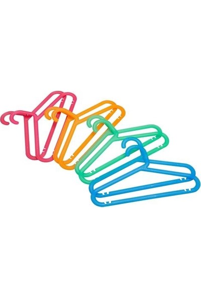 IKEA Bagıs Çocuk Askı - Giysi - Elbise Dolap Askısı - 8 Adet - Karışık Renkli IKEA Bagıs Çocuk Askı - Giysi - Elbise Dolap Askısı - 8 Adet - Karışık Renkli