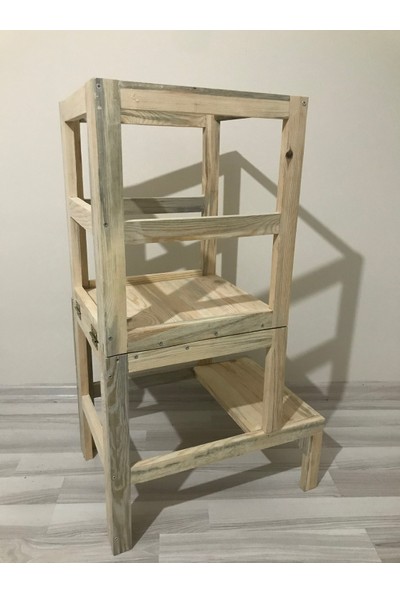 El Yapımı Montessori Öğrenme Kulesi