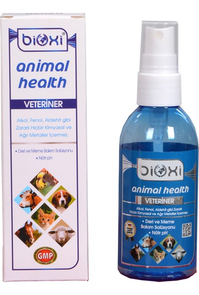 Bioxi Animal Health 150 Ml. (Hayvan Yara Bakım Ve Temizleme Solusyonu) Bioxi Animal Health 150 Ml. (Hayvan Yara Bakım Ve Temizleme Solusyonu)