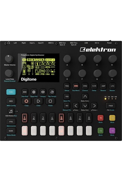 Elektron Digitone 8-Sesli Polifonik Dijital Synthesizer Elektron Digitone 8-Sesli Polifonik Dijital Synthesizer