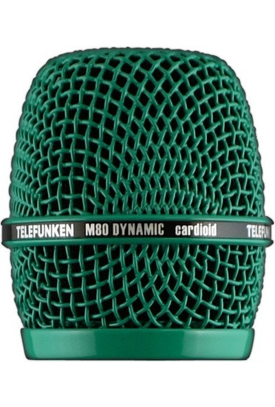 Telefunken HD03-GRN Telefunken M80 Dinamik Mikrofon İçin Kafa Izgarası Telefunken HD03-GRN Telefunken M80 Dinamik Mikrofon İçin Kafa Izgarası