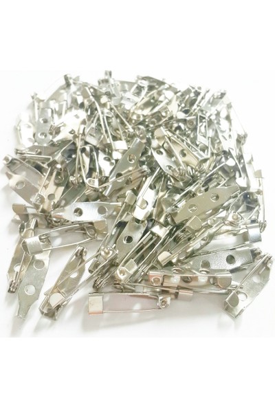 Byozras Metal Broş İğnesi Yaka İğnesi Alt Aparat 50 li Paket Byozras Metal Broş İğnesi Yaka İğnesi Alt Aparat 50 li Paket