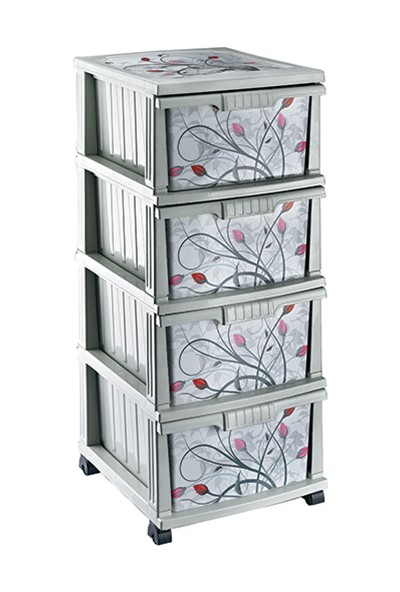 Desenli Plastik Komidin