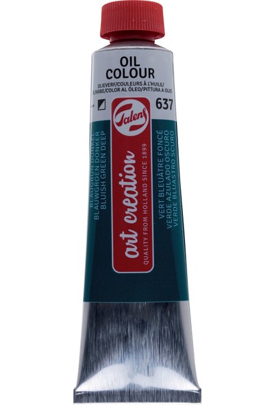 Talens Art Creation 40Ml Yağlı Boya 637 Bluis Green Deep