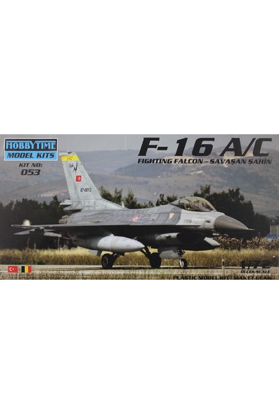 Hobby Time 053 F-16 A/C Savaşan Şahin Uçak Maketi