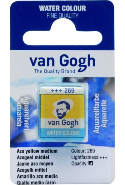 Van Gogh Suluboya Tablet Azo Yellow Medium Van Gogh Suluboya Tablet Azo Yellow Medium