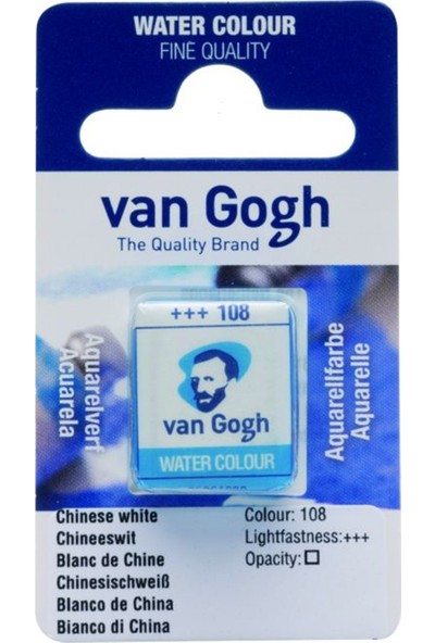 Van Gogh Suluboya Tablet Chinese White Van Gogh Suluboya Tablet Chinese White