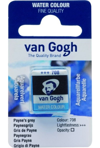 Van Gogh Suluboya Tablet Payne'S Grey Van Gogh Suluboya Tablet Payne'S Grey