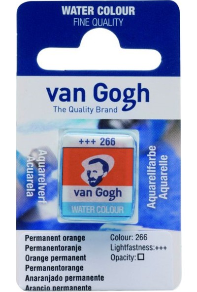 Van Gogh Suluboya Tablet Permanent Orange Van Gogh Suluboya Tablet Permanent Orange