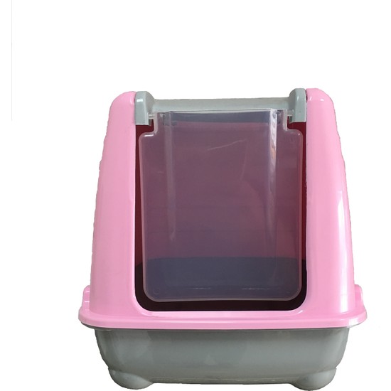 Cado Pet Kapalı Kedi Tuvaleti Pembe Fiyatı - Taksit Seçenekleri