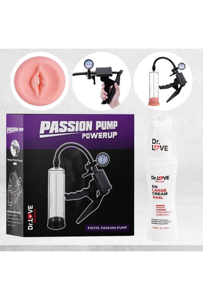 Drlove Basınç Göstergeli Mekanizmalı Vakum Penis Pompası + Vajina Başlık Drlove Basınç Göstergeli Mekanizmalı Vakum Penis Pompası + Vajina Başlık