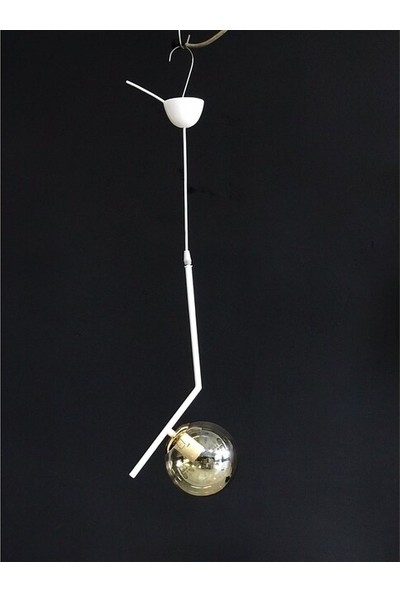 Light Hause Lıghthause Beyaz Tekli Bal Sarkıt Avize