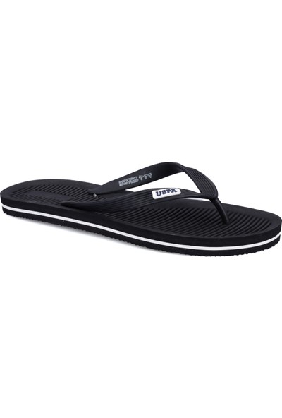 U.s. Polo Assn. Siyah Erkek Terlik 2m Brasıa 2fx U.s. Polo Assn. Siyah Erkek Terlik 2m Brasıa 2fx