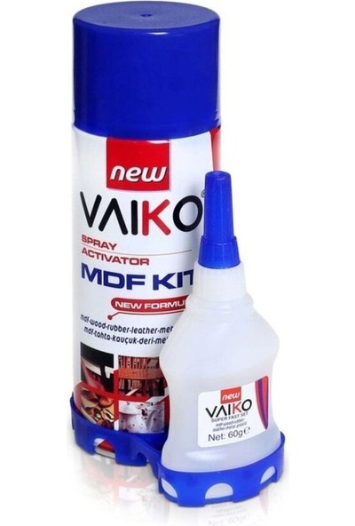 Daha Yok Mu Vaıko 200ML + 20G Plastik Mdf Seramik Hızlı Yapıştırıcı