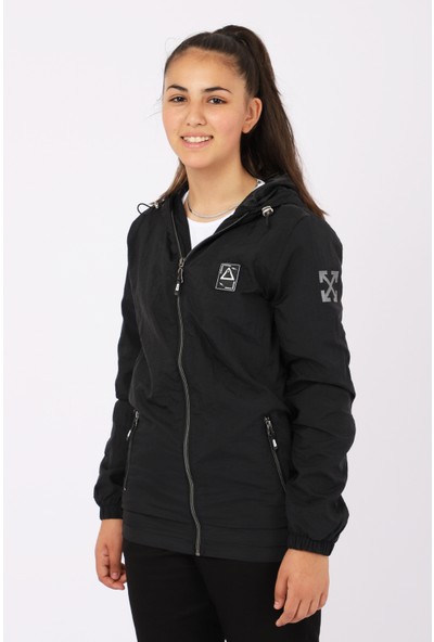 Pina Kids Kapüşonlu Su Geçirmez Kız Çocuk Yağmurluk Mont Pina Kids Kapüşonlu Su Geçirmez Kız Çocuk Yağmurluk Mont