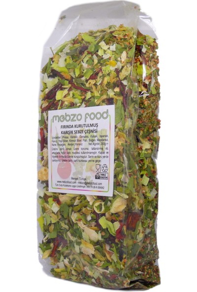 Mebzo Food Fırında Kurutulmuş Karışık Sebze Çeşnisi 250 gr Mebzo Food Fırında Kurutulmuş Karışık Sebze Çeşnisi 250 gr