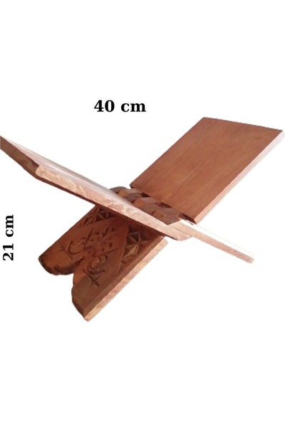 Ahşapcım Doğal Ahşap Rahle 40 x 20 cm Ahşapcım Doğal Ahşap Rahle 40 x 20 cm