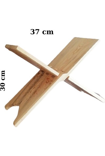 Ahşapcım Doğal Ahşap Rahle 50 x 20 cm Ahşapcım Doğal Ahşap Rahle 50 x 20 cm