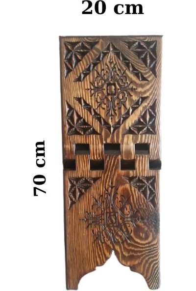 Ahşapcım Doğal Ahşap Rahle 70 x 20 cm Ahşapcım Doğal Ahşap Rahle 70 x 20 cm