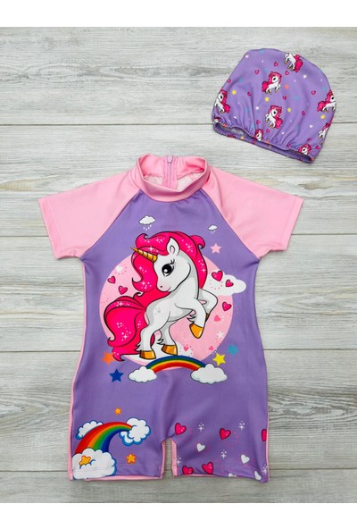 Pijamayo Unicorn Desenli Mayo ve Bone Takımı