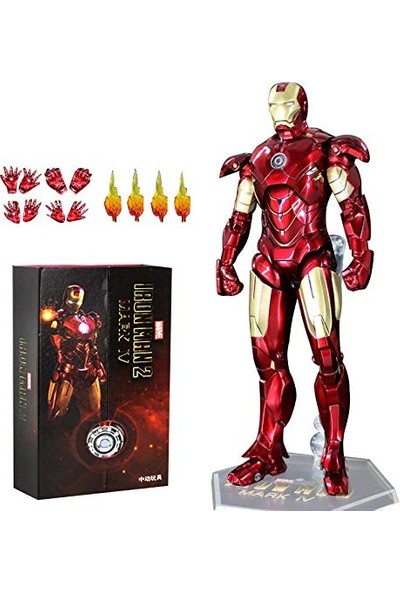 Zt 10. Yıldönümü 7 Inç Deluxe Toplayıcı Iron Man Mk4 Aksiyon Figürleri (Yurt Dışından) Zt 10. Yıldönümü 7 Inç Deluxe Toplayıcı Iron Man Mk4 Aksiyon Figürleri (Yurt Dışından)