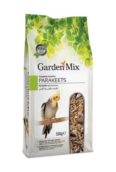 Garden Mix Gardenmix Parakeets Platin Seri Kuş Yemi 1000GR Garden Mix Gardenmix Parakeets Platin Seri Kuş Yemi 1000GR