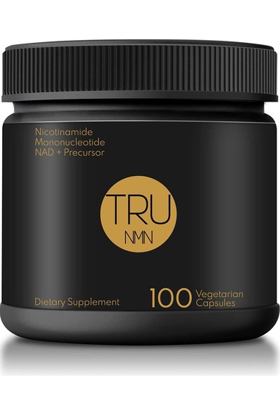 Tru Nmn Nicotinamide Mononucleotide Third Party Tested 200 Mg 100 Kapsul 50 Günlük Kullanım Abd