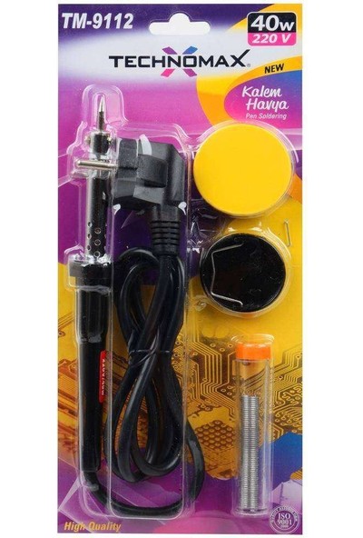 Lisinya Technomax 40W TM-9112 Kalem Havya Tam Set Lisinya Technomax 40W TM-9112 Kalem Havya Tam Set