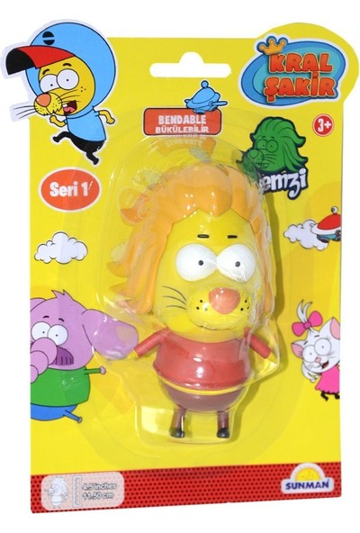 Kral Şakir 02972 Kral Şakir - Remzi Tekli Bendable Figür 11,5 cm