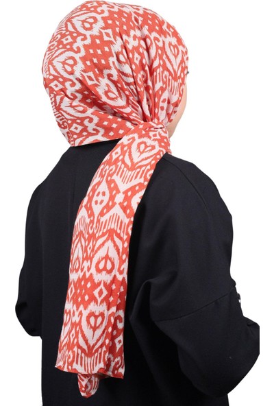 Bonjela Desenli Naturel Caz Şal - Desen-01