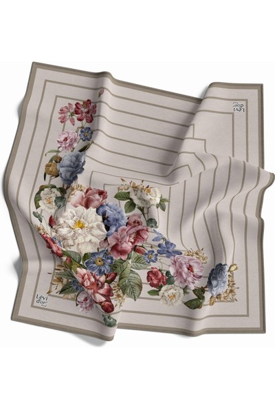 Levidor Desenli Trend Twill Eşarp - 13786 Levidor Desenli Trend Twill Eşarp - 13786