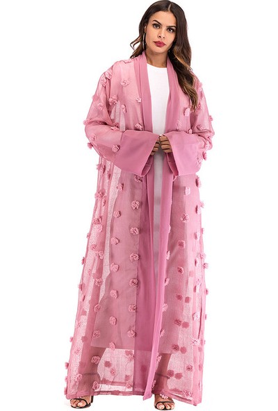 Huhao Uzun Kollu Iplikli Polyester Kadın Hırka - Kırmızı (Yurt Dışından) Huhao Uzun Kollu Iplikli Polyester Kadın Hırka - Kırmızı (Yurt Dışından)